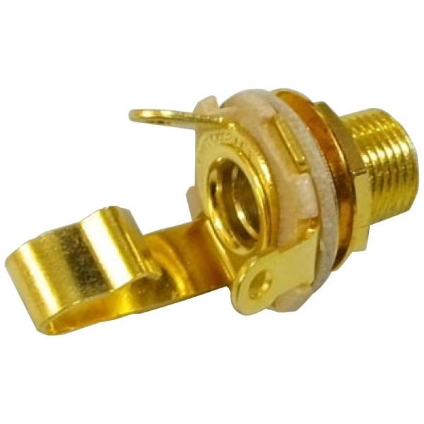 モントルー ギタージャック Switchcraft mono jack #11-G-L No.8329 モノラルジャック ギターパーツ Montreux。※ギターパーツの取り扱いには、相応の技術と知識が必要になります。自己責任にて取り扱い可...