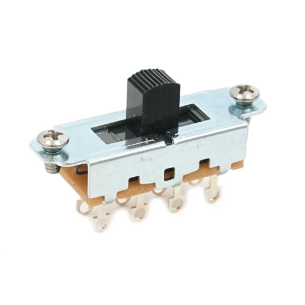 モントルー ギター スイッチ SWITCHCRAFT MG switch ON-OFF-ON Black No.1580 ムスタング用スライドスイッチ ギターパーツ Montreux。ムスタング用のスライド・スイッチです。Made in U...