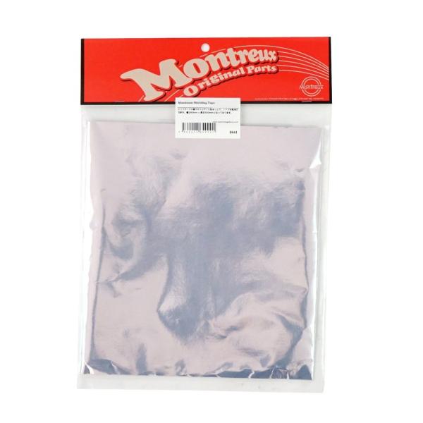 Montreux Aluminum Shielding Tape No.8641 アルミシールディングテープピックガードの裏やキャビティに貼ることで、ノイズを軽減させます。幅240mm x 長さ500mmとなっております。-Montreux...
