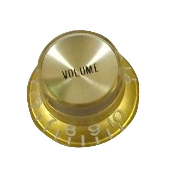 Montreux Inch Reflector Knob Volume Gold (G top) No.8243 ギターパーツ※ギターパーツの取り扱いには、相応の技術と知識が必要になります。自己責任にて取り扱い可能な方のみ、ご検討下さい。取...