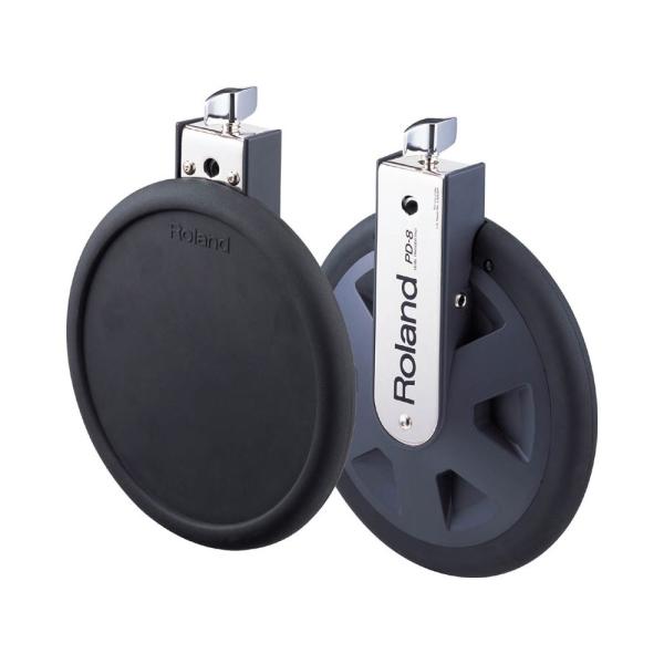ローランド 電子ドラム パッド ROLAND PD-8 V-Drum 電子ドラム パーツ V-PAD  打面部にラバー素材を採用した、8.5インチ・サイズのダイナミクス対応パッド。優れたコスト・パフォーマンスを誇りながら、リム・ショットやチ...