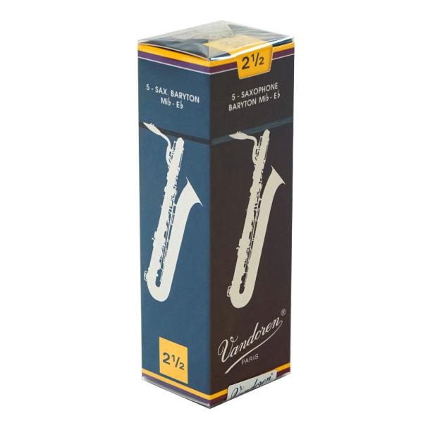 ※商品の性質上、商品の返品・交換はお受け出来ませんのでご了承下さい。バンドレン SR2425 バリトンサックスリード トラディショナル［2.5］です。このリードは、長年にわたって高い評価を得ている一番幅広く使われているリードです。非常に薄い...