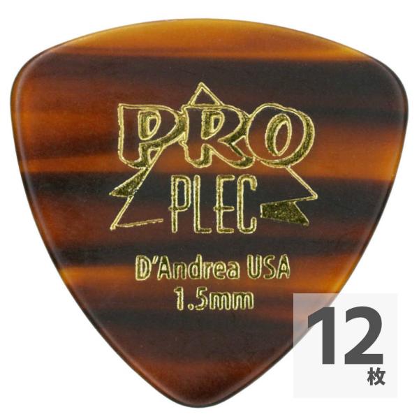 D'Andrea Pro Plec PRO-346 ギターピック 12枚入り  PRO-346 表面の仕上げが艶有から艶無し(マット仕上げ)に変更  1.5mm厚のピック。エッジが滑らかに加工され独特なトーン、スムースなリリースを実現します...