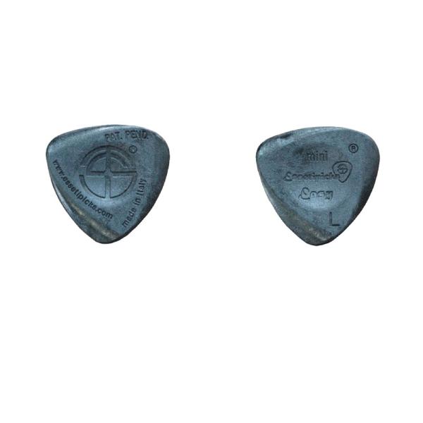 Essetipicks EASY Mini 左利き用 ギターピックミニサイズのトライアングル型ピックです。おにぎり型に近く、3つの先端全てで弾くことができるのでより長くピックを持たせることができます。※逆アングルでプレイされる場合、右利きの...