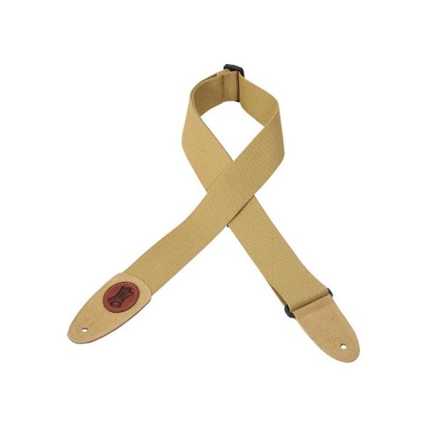 LEVY'S MSSC8-TAN ギターストラップBASSGuitar Strapベーシックモデル。