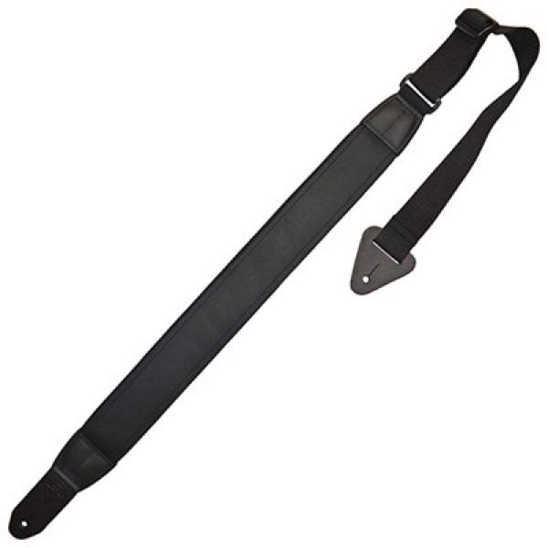 Neotech Slimline Std Reg BK Leather 8221062 ギターストラップ