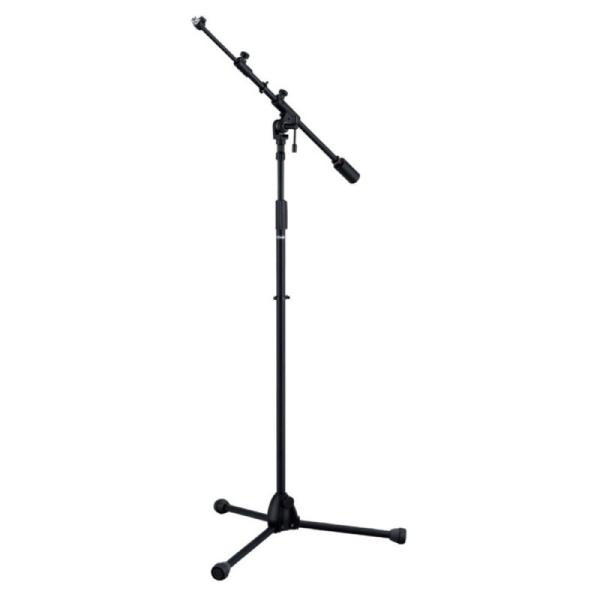 TAMA MS736BK テレスコブームマイクスタンド Iron Works Studio  Iron Worksシリーズ・マイクスタンドの最上位モデル MS736BKは、先端部に実体ロッドを採用したテレスコ・ブームアームや、ドラムのスタン...