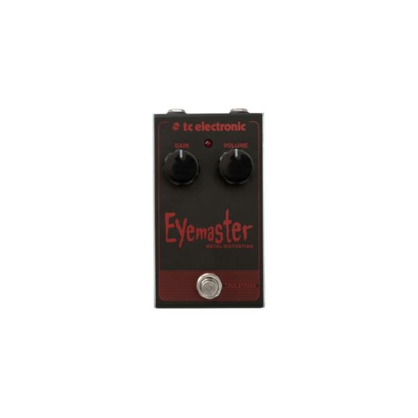 tc electronic EYEMASTER METAL DISTORTION ディストーション エフェクターすさまじい破壊力を放つメタルディストーション。Eyemaster Metal Distortionは、メタルの信条といえる\“l...