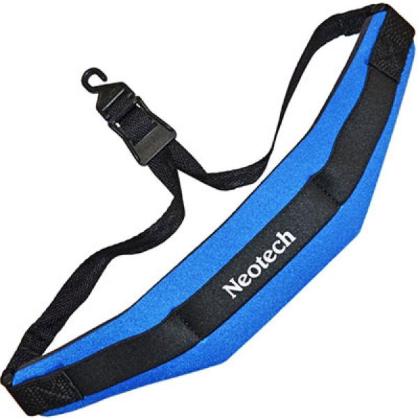 Neotech Soft Sax Regular Open (オープンフック) Royal #1904002 管楽器用ストラップNeotech 社の製品は「コントロールストレッチ」と呼ばれるデザインコンセプトで作られています。