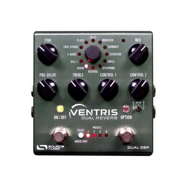 トーンの魅力を最大限に引き出し、空間で包み込むハイエンドリバーブ。VentrisはNemesis Delayの開発からその技術水準を更なる高みへと引き上げて作り上げられたリバーブペダルです。