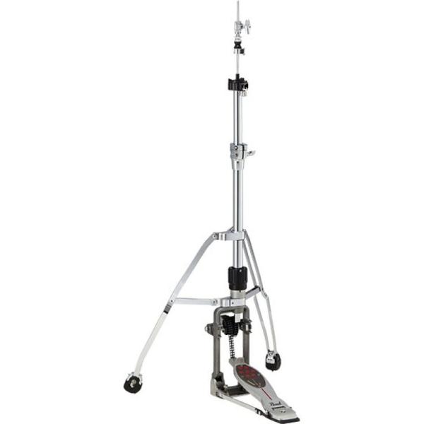 Pearl H-2050 ELIMINATOR HI-HAT STAND ハイハットスタンドエリミネーター・ハイハットスタンドポジリンク・ツインカムドライヴ・システム　[US PAT. 6399866]2つのカムが連動してフットワークの動き...