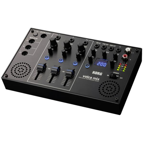 KORG volca mix ボルカミックス アナログパフォーマンスミキサーvolcaのプレイを加速させる、アナログ・パフォーマンス・ミキサー。volcaシリーズに待望のミキサーが登場。volca mixは、複数のvolcaを組み合わせたラ...