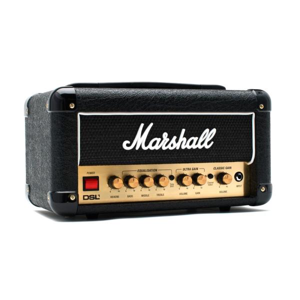 マーシャル MARSHALL DSL1H 小型ギターアンプヘッド 真空管アンプ エレキギター アンプ 汎用性の高いDSLシリーズでは、どんな環境においても伝説的な真空管マーシャルトーンをお楽しみいただけます。輝くようなクリーントーンから強烈...