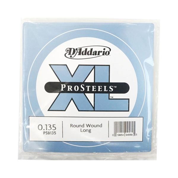 D'Addario ProSteels Singles PSB135 ベース用 バラ弦プロスチールは、ダダリオのベース弦ラインナップ中で最もブライトで磁力特性に優れたシリーズです。特別な合金の採用によって、きらびやかなハイエンドとディープで...