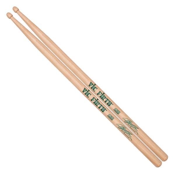 VIC FIRTH VIC-SBG BENNEY GREB ドラムスティックVic Firth Signature SeriesBENNEY GREB5Bモデルをベースに作られたシグネチャーモデル。 チップ部は短めのティアドロップ形状とする...