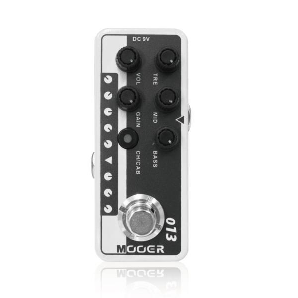 Mooer Micro Preamp 013 プリアンプ ギターエフェクター アンプシミュレーター Mooer Micro Preamp 013は、その美しいトーンで世界的に人気のクラスA、30Wアンプのトーンを収録したミニサイズのプリアン...