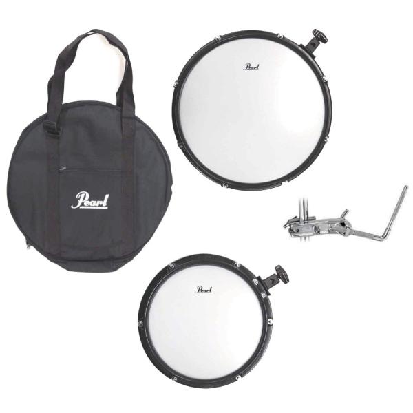 Pearl PCTK-ADDKIT Compact Traveler ADD-ON Kit コンパクトトラベラー専用 10＆14インチ タム アドオンキットパールのコンパクトドラムキット「コンパクトトラベラー」に、10インチ ＆ 14インチ...
