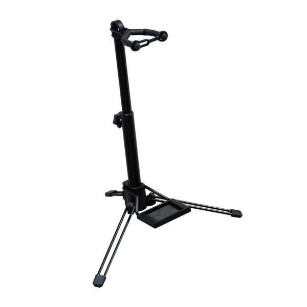 折りたたみ可能でコンパクトに持ち運べるウインドシンセイサイザースタンド。