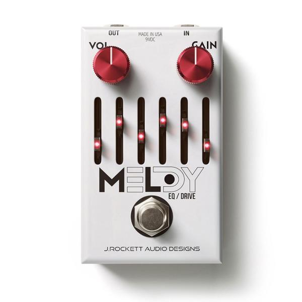 J Rockett Audio Designs (JRAD) The Melody Overdrive オーバードライブ/イコライザー ギターエフェクターザ・メロディー・オーバードライヴは、オーバードライヴと6バンドEQを1台にデザインした...