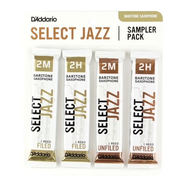 ※商品の性質上、商品の返品・交換はお受け出来ません。D'Addario Woodwinds/RICO LDADSPJZSBS2M ジャズセレクト バリトンサックス リード サンプラーパック [F2M F2H UF2M UF2H]Jazz S...