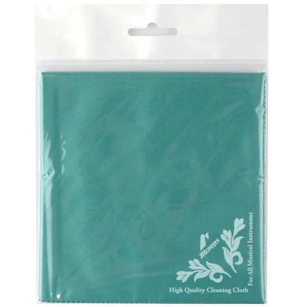 MORRIS INSTRUMENT CLOTH グリーン 楽器用クロス柔軟で滑らかな素材を使用した楽器用クロス。ギターに限らずピアノ、管楽器など多くの楽器で使用可能です。サイズは約270×400mm。1色1枚入りカラー：グリーン