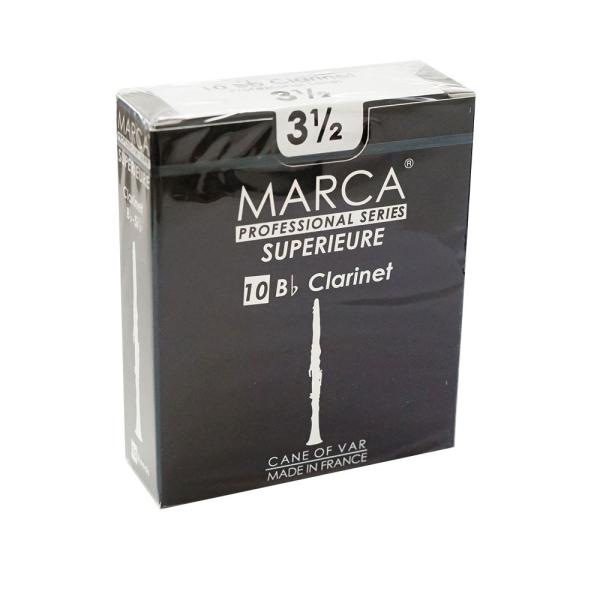 MARCA SUPERIEURE B♭クラリネット リード [3.1/2] 10枚入り※商品の性質上、商品の返品・交換はお受け出来ません。スペリアルリードは、Ｅｂクラリネットからコントラバスクラリネット、ソプラニーノサクソフォンからバスサク...