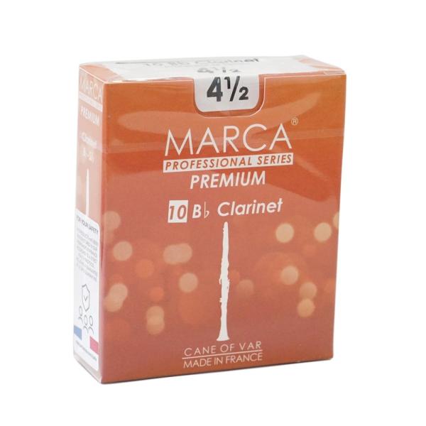 MARCA PREMIUM B♭クラリネット リード [4.1/2] 10枚入り※商品の性質上、商品の返品・交換はお受け出来ません。最高品質を誇るマーカ社が保管するケーン材の中から選び抜かれた、希少な最上級素材を用いて製造されるモデルです。...