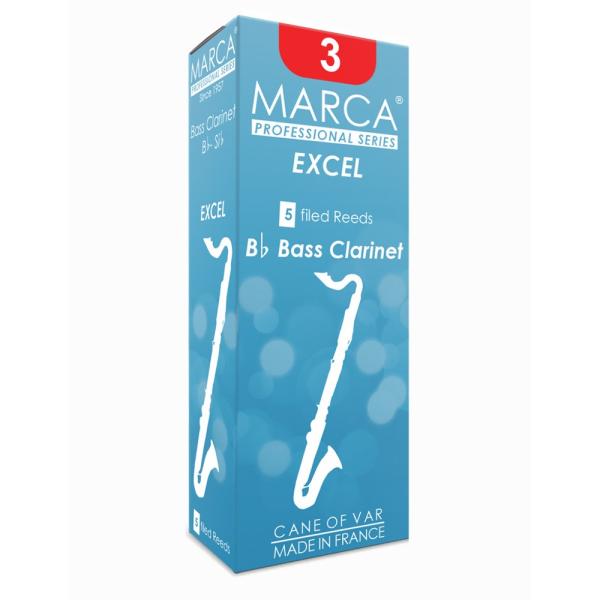 MARCA EXCEL バスクラリネット リード [1.1/2] 5枚入り※画像はサンプルです。詳しくは、商品説明をご覧下さい。※商品の性質上、商品の返品・交換はお受け出来ません。