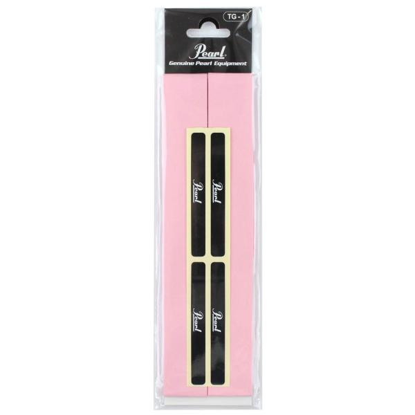 Pearl TG-1 #PP タイトグリップスティックのすべりを防ぐテープです。女性はもちろん、近年男性にも人気のある、キョートなパステル・ピンク。【タイトグリップとは】テニスラケットや野球のバットのグリップ部にも採用されている手にしっくり...