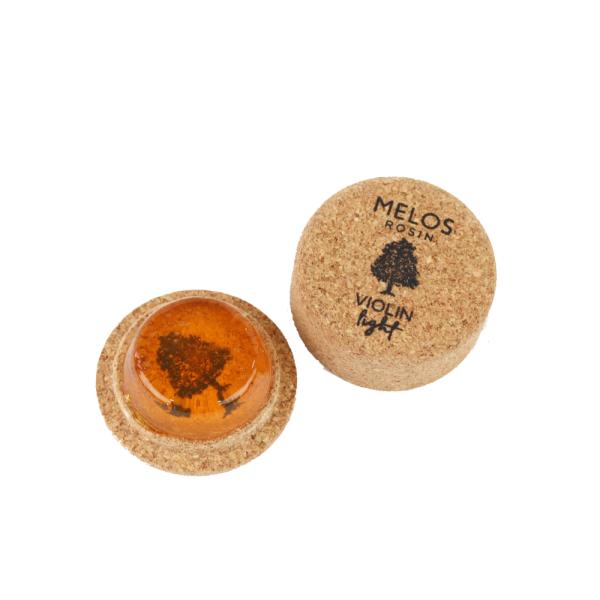 Melos メロス バイオリン用松脂 ミニ ロジン ライト  ライト：粒子が細かくさらっとしていながら、程よい引っかかりがある。雑味の少ないクリアな音色。 生産国：ギリシャ