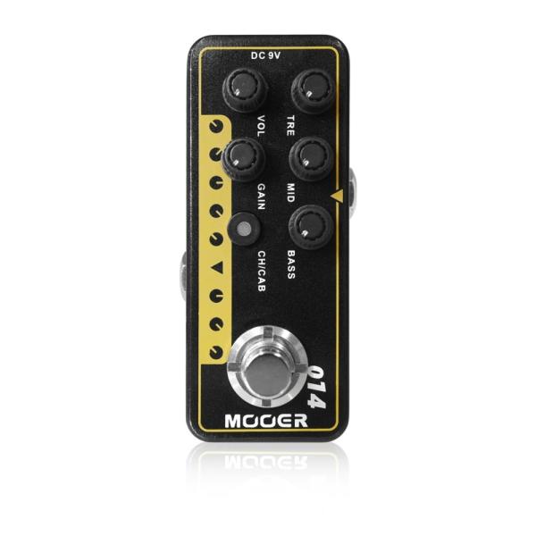 Mooer Micro Preamp 014 プリアンプ ギターエフェクター アンプシミュレーター Mooer Micro Preamp 014は、アンプだけでなくモダンなスタイルのギターなども制作する人気メーカーによるハイクオリティなアン...