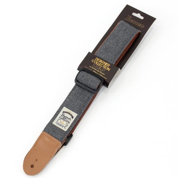 アイバニーズ ギターストラップ DCS50D CGY チャコールグレー ギター用ストラップ IBANEZ イバニーズ。ユニセックスでどんなファッションにも馴染むシンプルさに、こだわりのデザインを添えたギター/ ベース用ストラップ。デニム調フ...