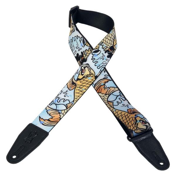 LEVY'S MPD2-009 ギターストラップSUBLIMATION PRINTEDGuitar Strapサブリメイションプリント。※プリント柄のバランスには個体差があります。サイズ：幅約5.1cm長さ最長1m52cm（スライド式調整）...