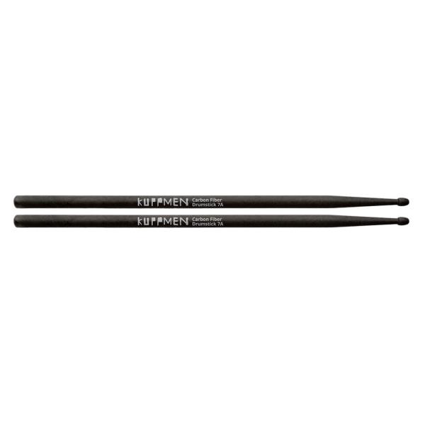 KUPPMEN MUSIC 7A Carbon Fiber Drumsticks ドラムスティックkuppmen製カーボンファイバー材のドラムスティックです。形状、サイズ、重量、リバウンド性などにおいて通常のヒッコリードラムスティックと同等...