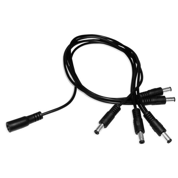 Mooer PDC-5S DCケーブルムーアー ピーディーシーファイブエスMooer PDC-5Sは、1つのDCアウトからの電源を5つの出力に分岐する、デイジーチェーンタイプの電源ケーブルです。各出力は2.1mmバレルタイプのプラグです。シ...