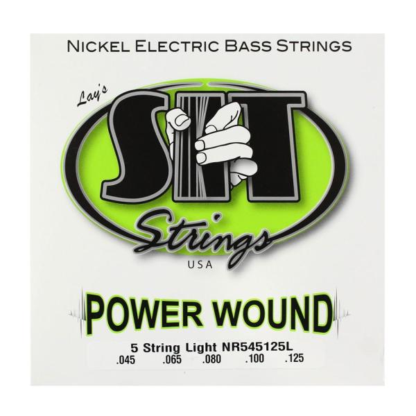 SIT STRINGS NR5-45125L POWER WOUND 5弦ベース弦PowerWoundニッケルプレーテッド弦は、最優良グレードの米国産メタルと米国産へクスコア(6角芯線)を採用してハンドクラフトによって製造されています。それ...