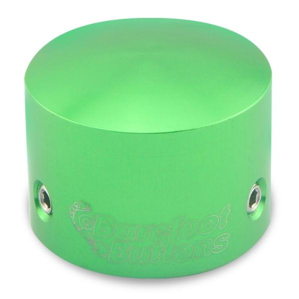 Barefoot Buttons V1 Tallboy Green エフェクターフットスイッチボタンBarefoot Buttons は、エフェクターの一般的な3PDTフットスイッチに簡単に取付できるアイテムです。V1 Tallboyは、V...