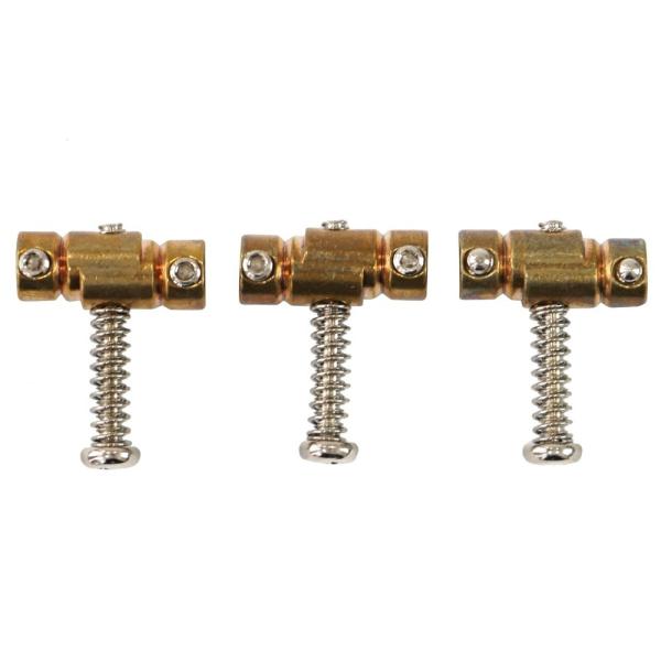 RS RS-NTSB Brass Original Tele Style Saddle テレ スタイル サドル※ギターパーツの取り扱いには、相応の技術と知識が必要になります。自己責任にて、取り扱い可能な方のみ、ご検討下さい。個人的に取り付け...