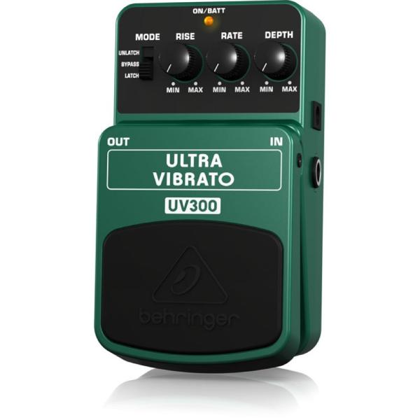 BEHRINGER UV300 ULTRA VIBRATO ギターエフェクターギター用エフェクトペダル。奥行き感が絶妙なクラシカルなヴィブラート【特長】・60〜70年代のクラシカルで奥行き感のあるヴィブラートサウンド。心地よい揺れから渦巻く...