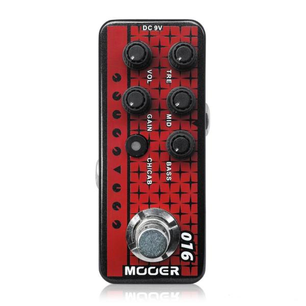 Mooer Micro Preamp 016 プリアンプ ギターエフェクター アンプシミュレーター Mooer Micro Preamp 016は、ドイツのモダンハイゲインアンプサウンドを再現するプリアンプペダルです。パンチのあるサウンド、...