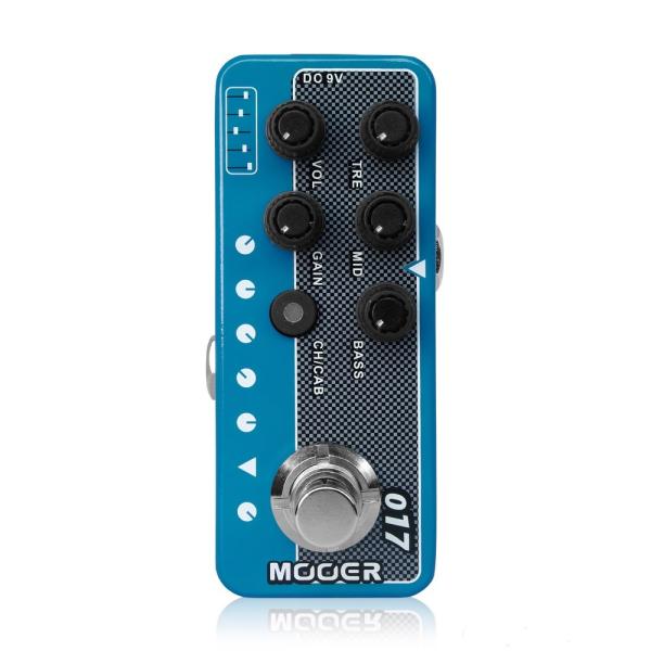 Mooer Micro Preamp 017 プリアンプ ギターエフェクター アンプシミュレーター Mooer Micro Preamp 017は、カリフォルニアを代表するアンプメーカーのアイコニックなサウンドを作ることのできるプリアンプペ...