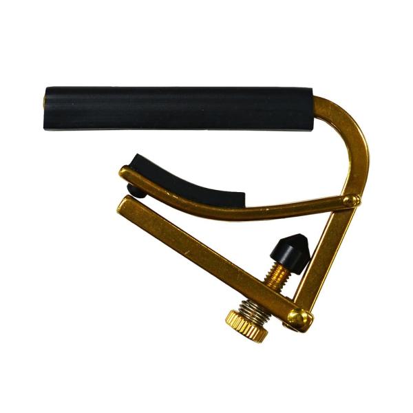 カポタスト クラシックギター シャブカポ SHUBB C2B nylon string カポ ギター。nylon string guitar capo, brassクラシックギターなどの指板がフラットで幅の有るギター向け■ラバー幅：約56mm