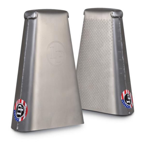 LP LP225H Guira Cowbell カウベルBongo Cowbell の表面にギザギザをつけGuira（ギロ）風に演奏ができるようにした新製品。マウンタブルなLP225 とハンドヘルドのLP225H があります。LP225H：...