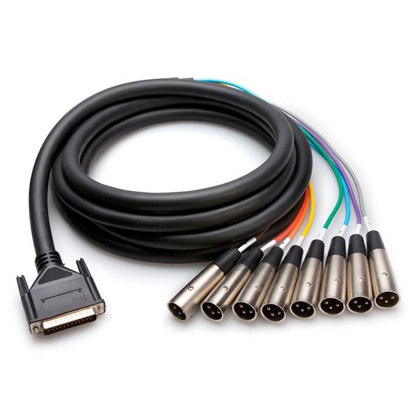 Hosa DTM-803 3m Dsub25ピン-XLRキャノンオス マルチケーブル世界的なケーブルメーカー『Hosa（ホサ）』のマルチケーブル スネークケーブルです。ミキシングコンソール、パッチ・ベイやマルチトラックレコーダーなどでの使用...