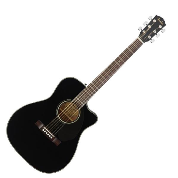 フェンダー エレアコ Fender CC-60SCE Concert Black WN エレクトリックアコースティックギター 新デザインのCC-60SCEは、単板スプルーストップに優れたプレイヤビリティを追求した滑らかなフィンガーボード・エ...