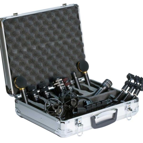 オーディックス マイク AUDIX Studio Elite 8 STE8 マイクセット ドラム用マイク8本セット  AUDIX Studio Elite 8 STE8 マイクセットドラム、パーカッション向け　ハイグレードマイクセットDP ...