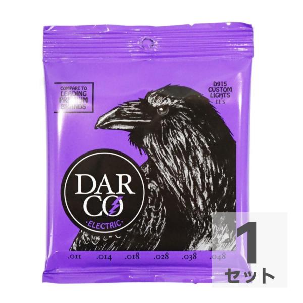 ダルコ 弦 エレキ弦 11-48 Darco D915 Electric Nickel Plate Custom Light エレキギター弦  Darco D915 Electric Nickel Plate Custom Light エレ...
