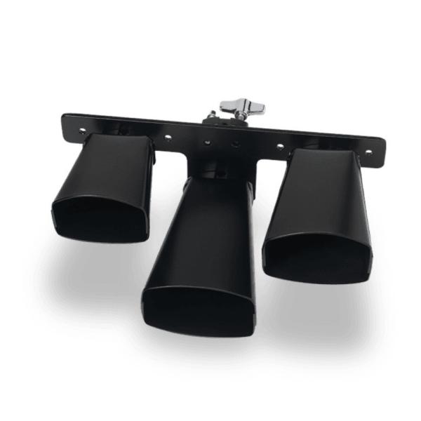 LP LP570HTB Giovanni Melody Bells カウベルセットGiovanni Hidalgo のアイデアで製作された３つのピッチを組み合わせたカウベルセットです。３色カラーと黒一色があり、それぞれハイピッチとローピッチ...