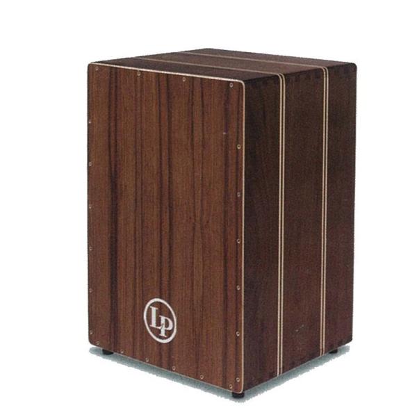 LP LP8800WS Peruvian Solid Walnut String Cajon カホン 楽器 トップとサイドはSolid WalnutにAlmond woodのインレイで製作。バックはPineの積層板。イグエリージャ（トウゴマ...