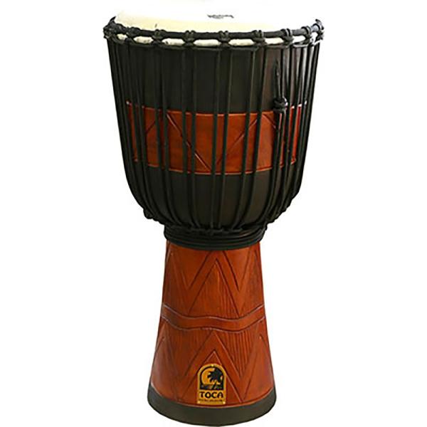 TOCA TSSDJ-LD STREET SERIES DJEMBES DIAMOND Large ジャンベ ラージサイズ ダイアモンド柄TOCA STREET SERIES WOOD DJEMBE は自然の恵みを大切にし環境に配慮した植林...